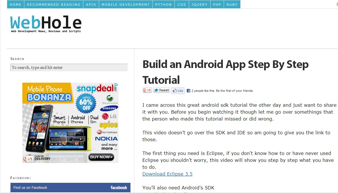 How To Make Android Apps: Top Resources and Tutorials How To Make Android Apps: Top Resources and Tutorials